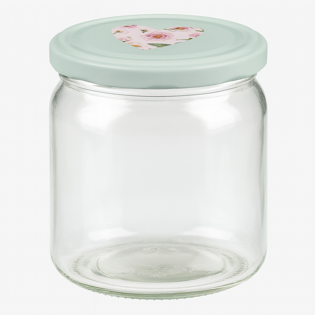 408 ml ronde pot + BasicSeal-deksel hart mint (TO82) UNiTWIST - Hier kopen!